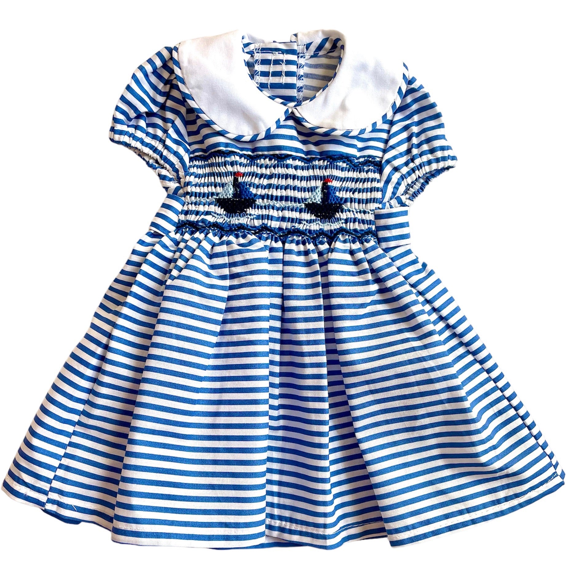 Robe smocks Poupée "Marin" – Maki Rose